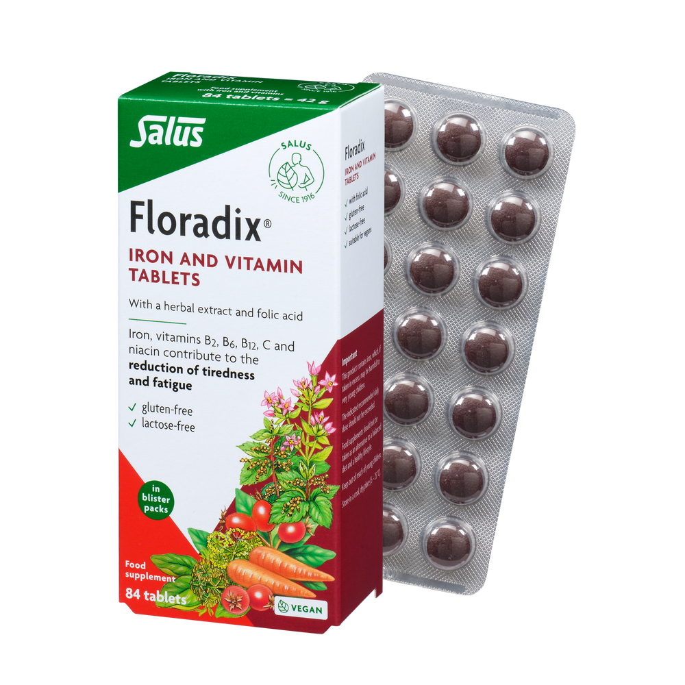 Floradix®, Iron and vitamin tablets - Salus Haus