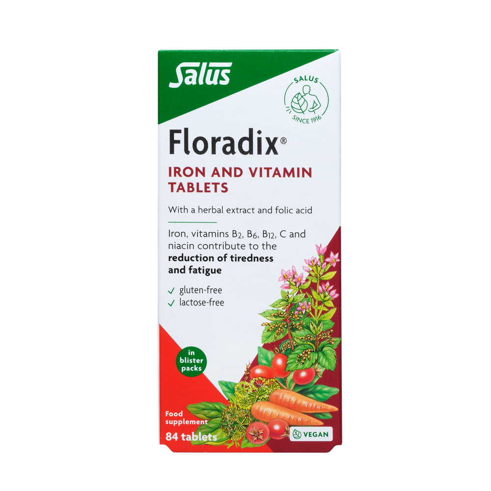 Floradix®, Iron and vitamin tablets - Salus Haus