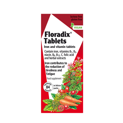 Floradix®, Iron and vitamin tablets - Salus Haus